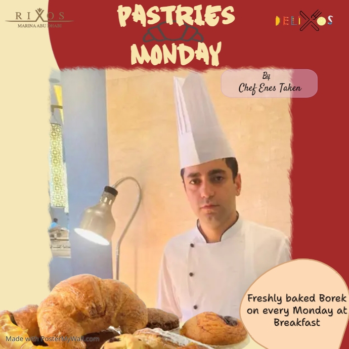 happy national pastry day | PosterMyWall