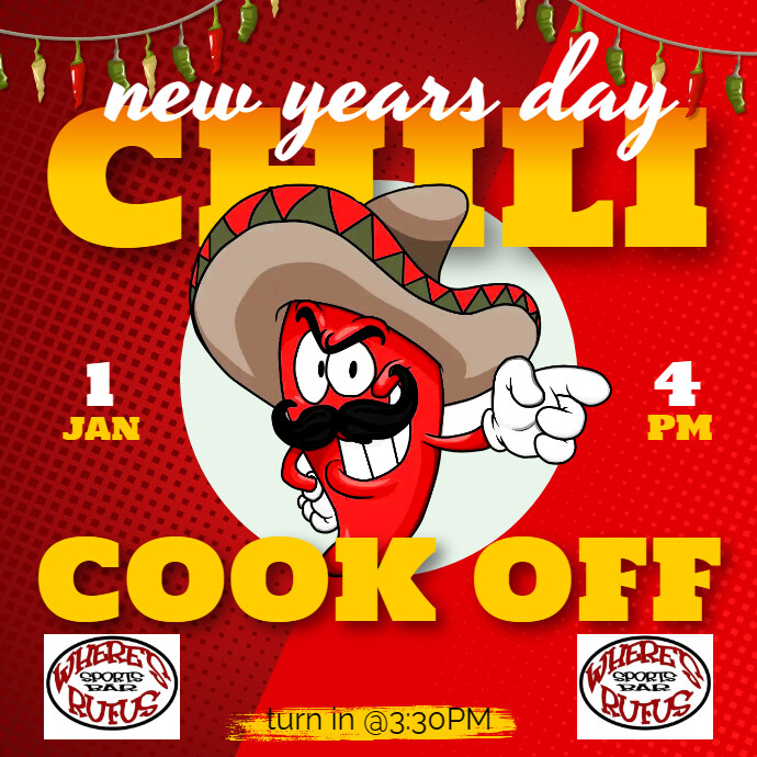 CHILI COOK OFF BANNER | PosterMyWall