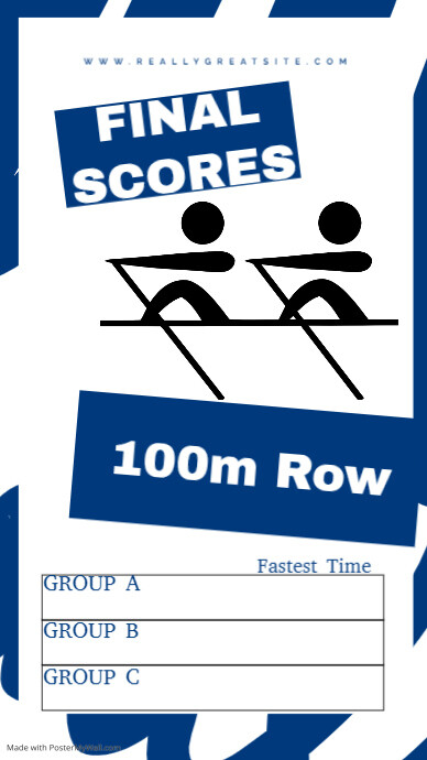 Copy of 100m Row | PosterMyWall