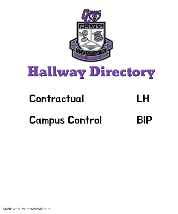 Hallway C Below Steps | PosterMyWall
