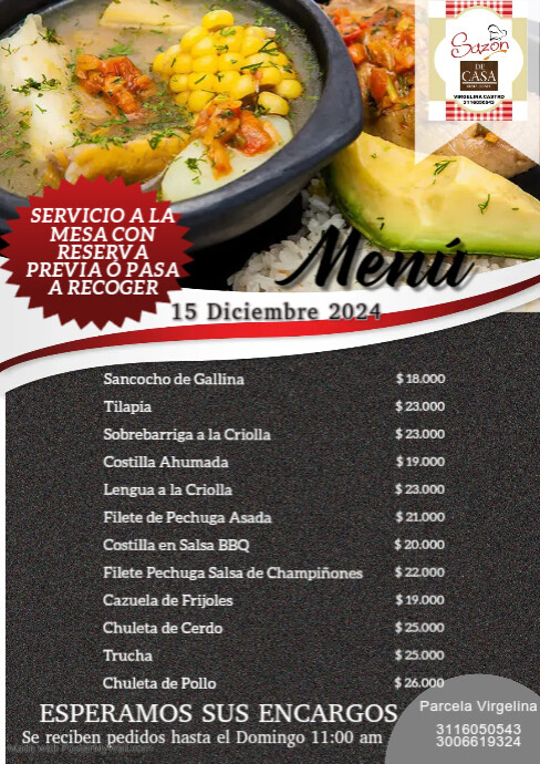 Copia de Food | PosterMyWall