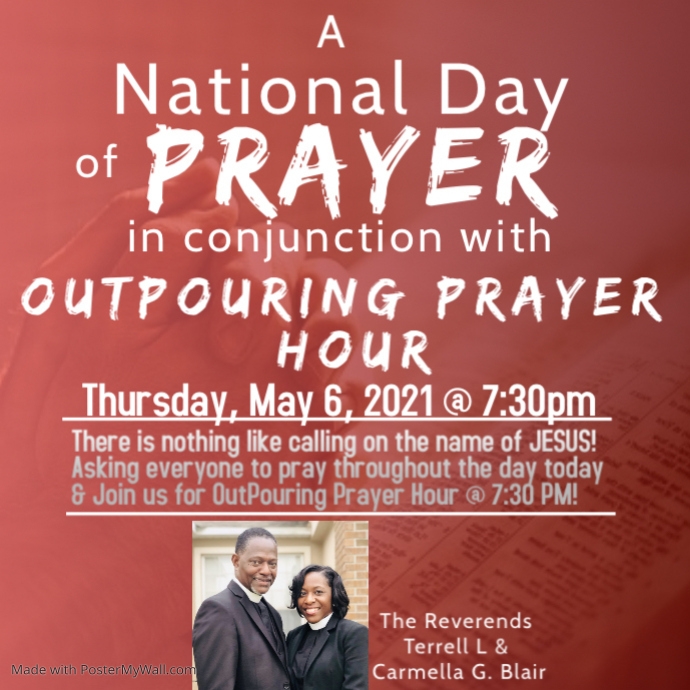 Copy of National Day of Prayer Template | PosterMyWall