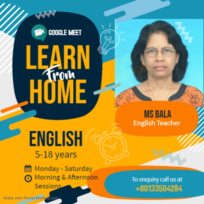 Copy of online class poster | PosterMyWall