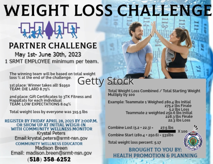 Weight loss fitness challenge (1) | PosterMyWall
