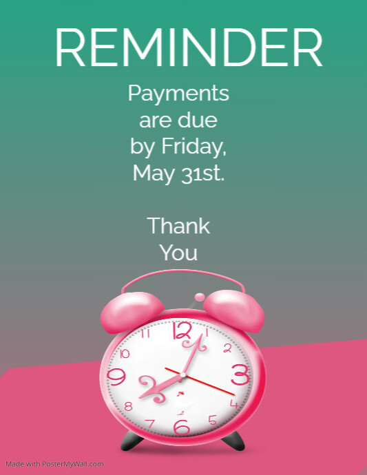 reminder | PosterMyWall