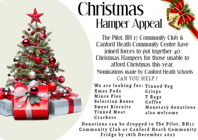 Christmas Hamper Appeal | PosterMyWall