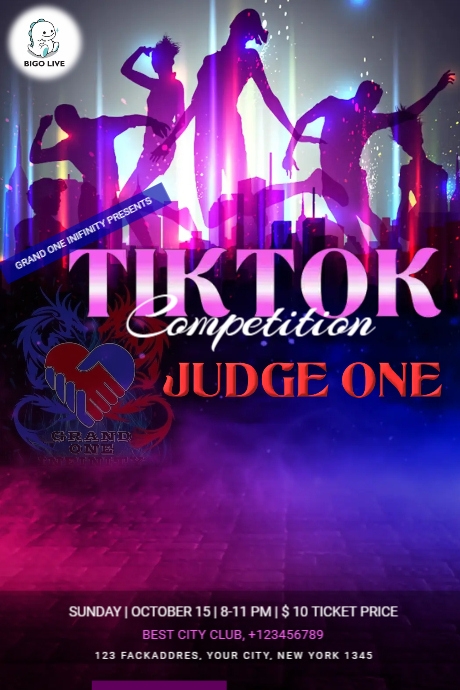 Copy of Dance Competition Poster | PosterMyWall