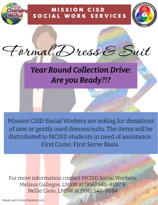 Copy of Prom dress drive giveaway fundraiser | PosterMyWall