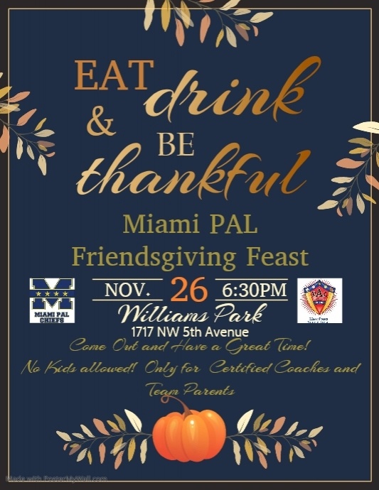 Copy of Thanksgiving feast flyer template | PosterMyWall