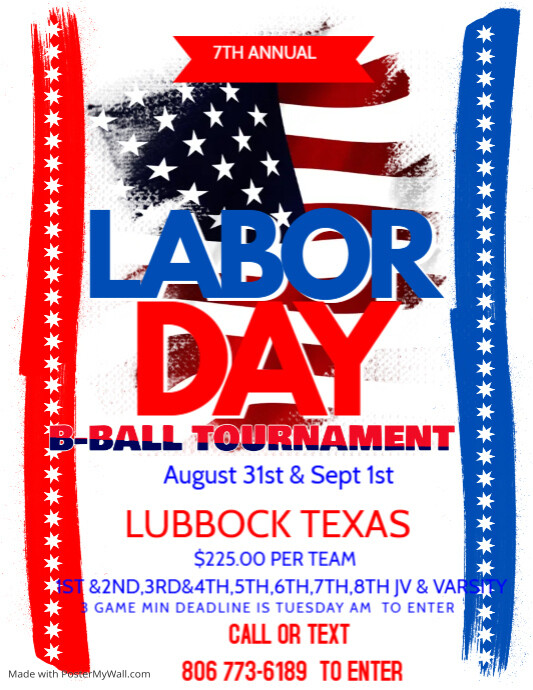 Labor Day Flyer | PosterMyWall