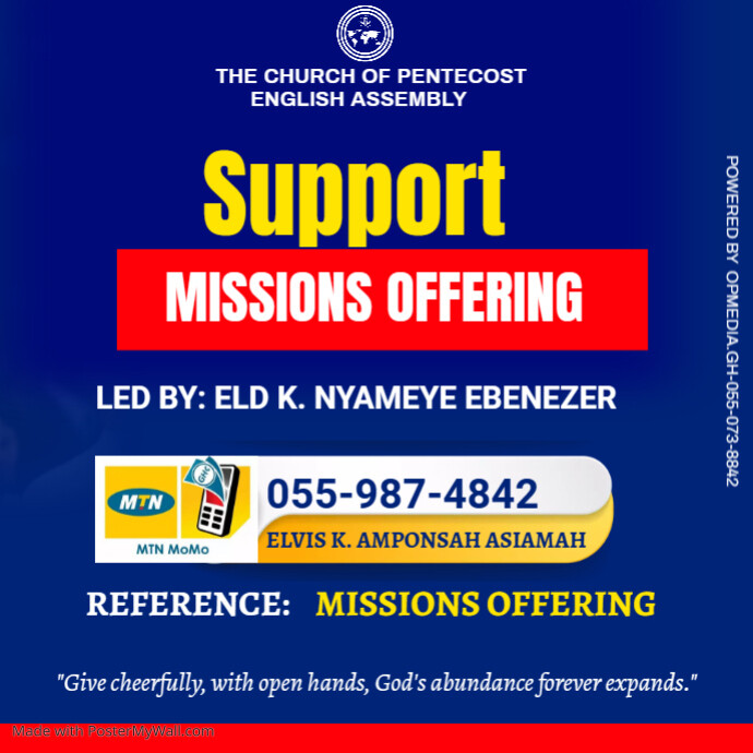 church ways to give flyer template | PosterMyWall