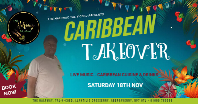 Caribbean Party event promo template | PosterMyWall