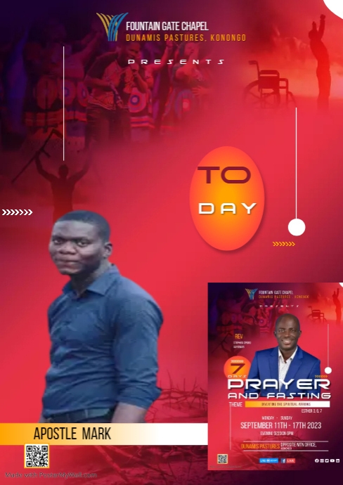 Prayer and Fasting Church Flyer | PosterMyWall