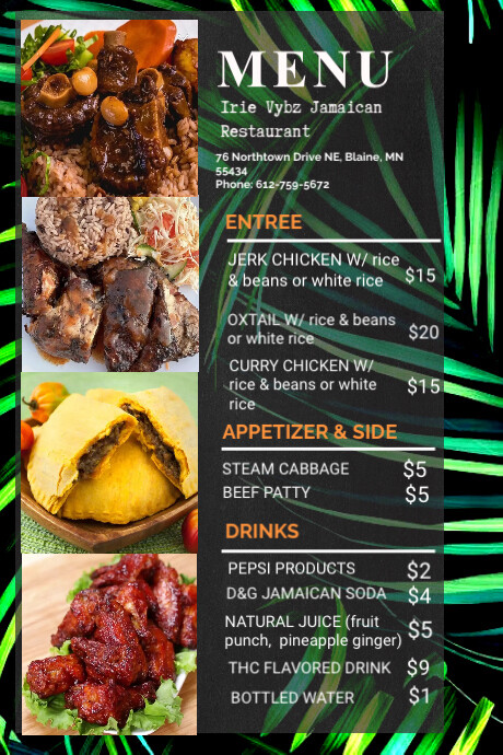 Food Menu Full | PosterMyWall