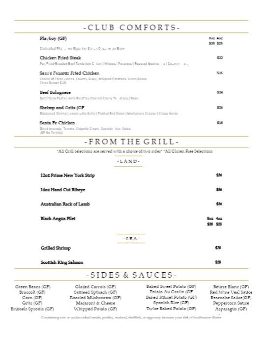 GG Dinner Menu Right 2.8.23 GF | PosterMyWall