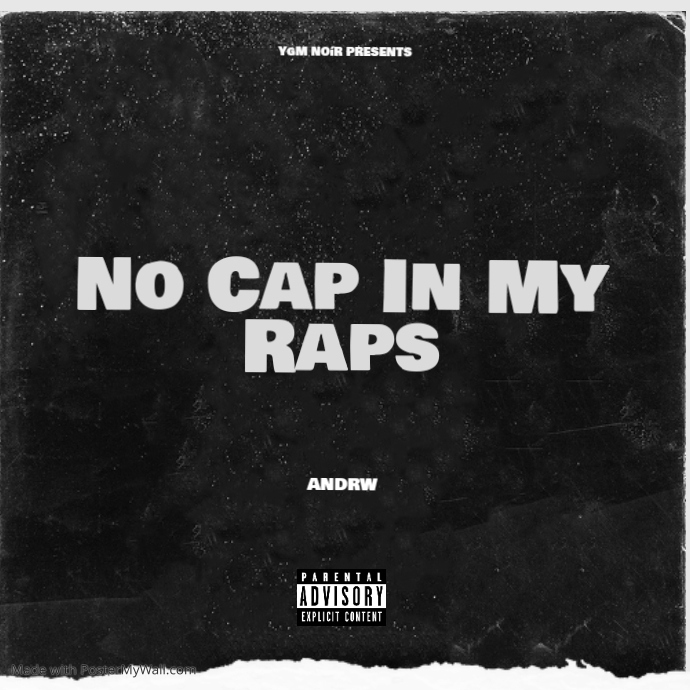 Kopie van rap mixtape cover art design template | PosterMyWall