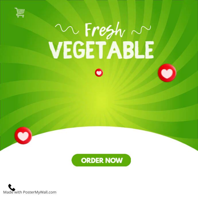 Fresh Vegetable Delivery | PosterMyWall