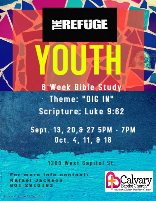 Youth Bible Study | PosterMyWall