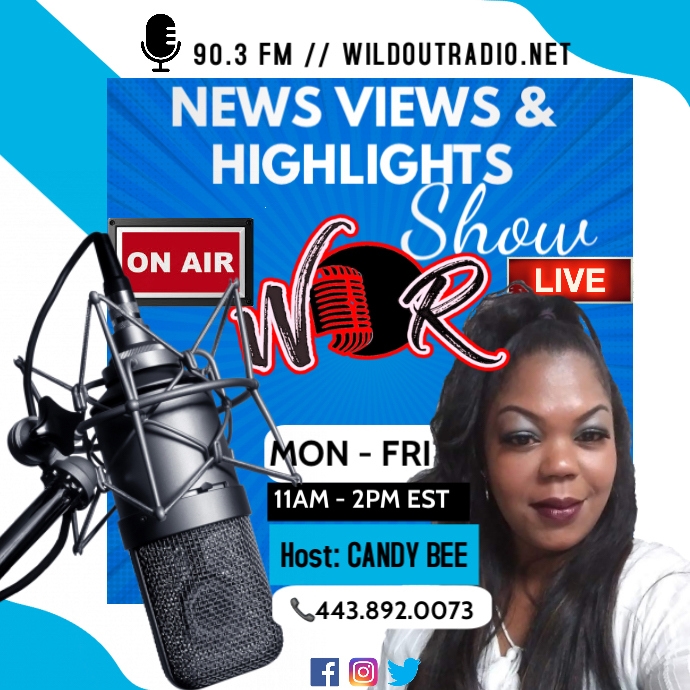 Copy of Copy of Radio Show Flyer | PosterMyWall