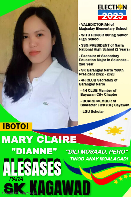 Barangay Red Election Poster | PosterMyWall