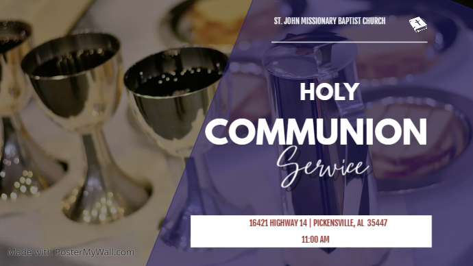 Holy communion | PosterMyWall
