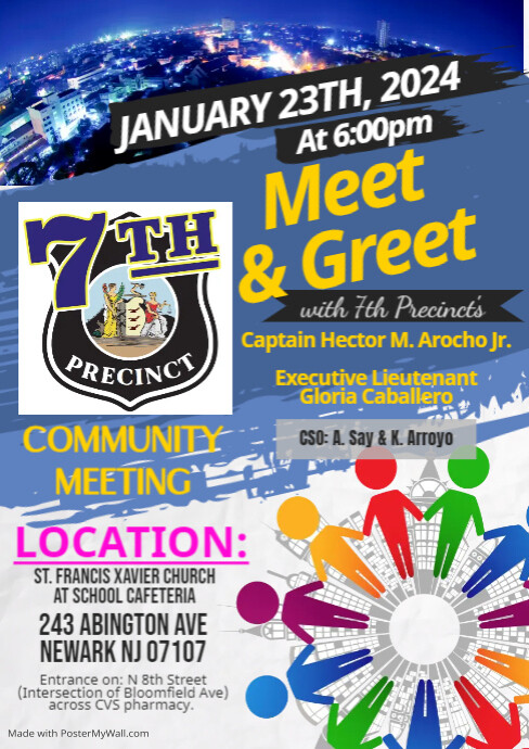 Meet & Greet Flyer | PosterMyWall