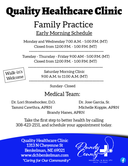 QHC Hrs | PosterMyWall