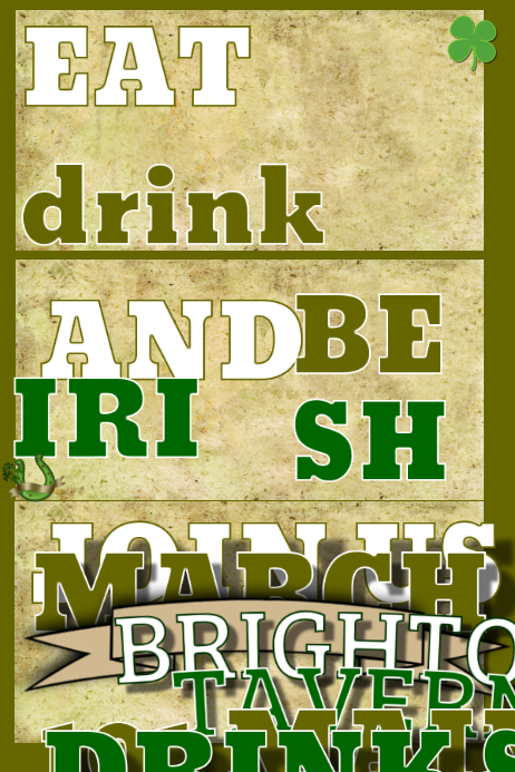 Saint Patricks Day Template | PosterMyWall