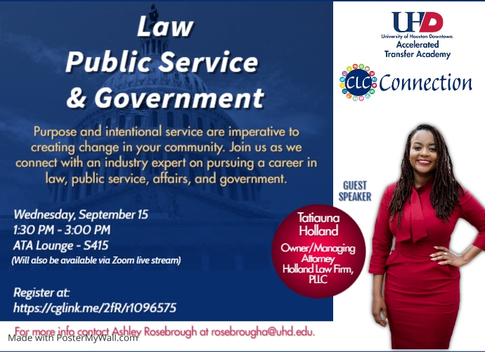 CLC - Law, PS & Gov | PosterMyWall