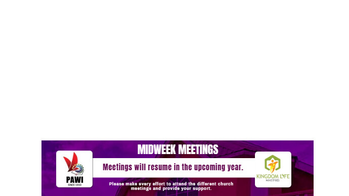Midweek meetings | PosterMyWall