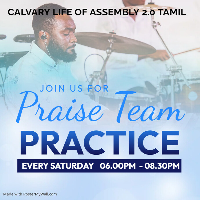 Praise team flyers | PosterMyWall