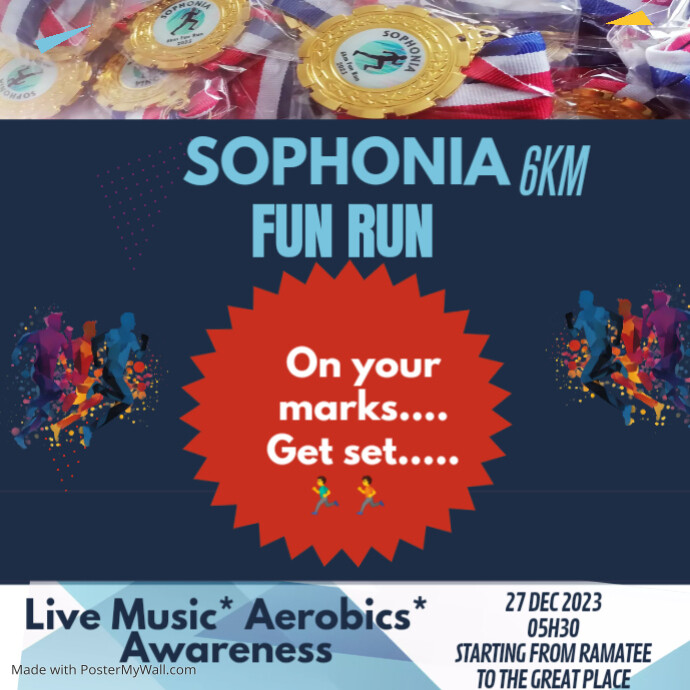 Marathon Run Fun Poster Template | PosterMyWall