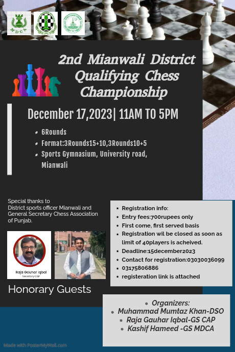 Chess Tournament Flyer | PosterMyWall