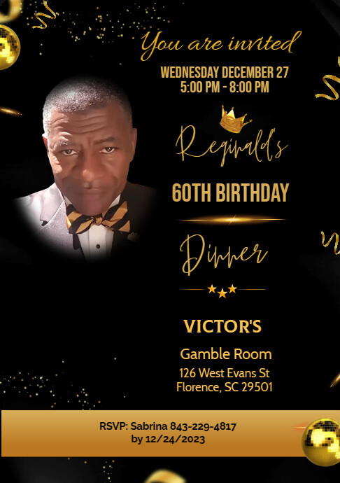 Birthday party flyer template | PosterMyWall