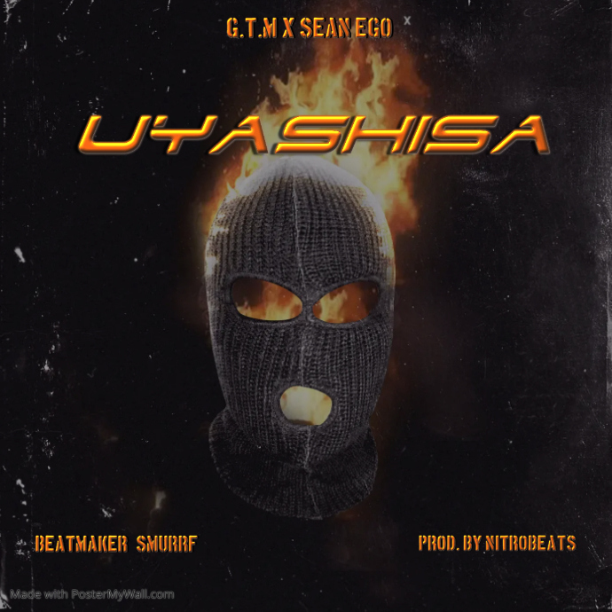 Copy of Copy of balaclava rap mixtape cover art template | PosterMyWall