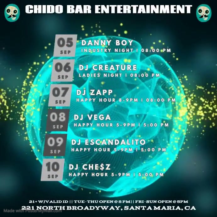 Copy of ONLINE DIGITAL EVENT TEMPLATE ALBUM COVER | PosterMyWall