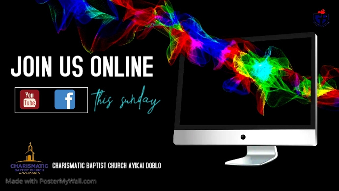 Copy of Join us online | PosterMyWall