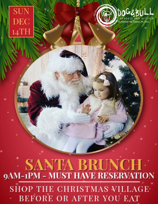 SANTA BRUNCH 2023 | PosterMyWall