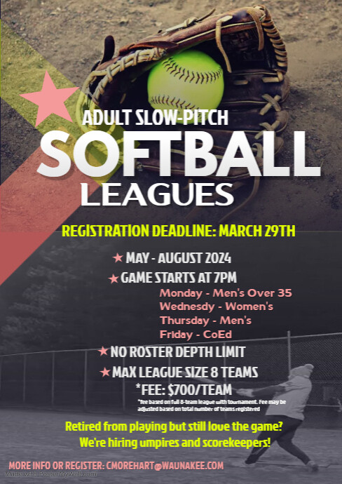 Softball Tournament Flyer | PosterMyWall