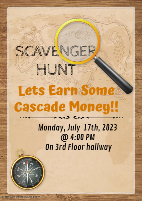 Scavenger Hunt birthday party invitation | PosterMyWall