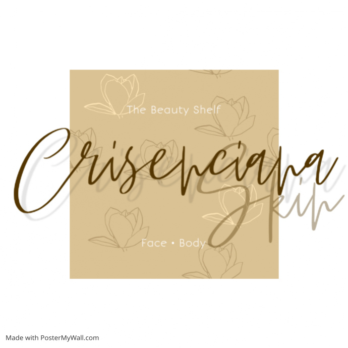 Copy of Skin Care Shop Logo | PosterMyWall