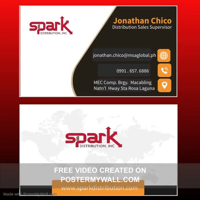 Media Business Card | PosterMyWall