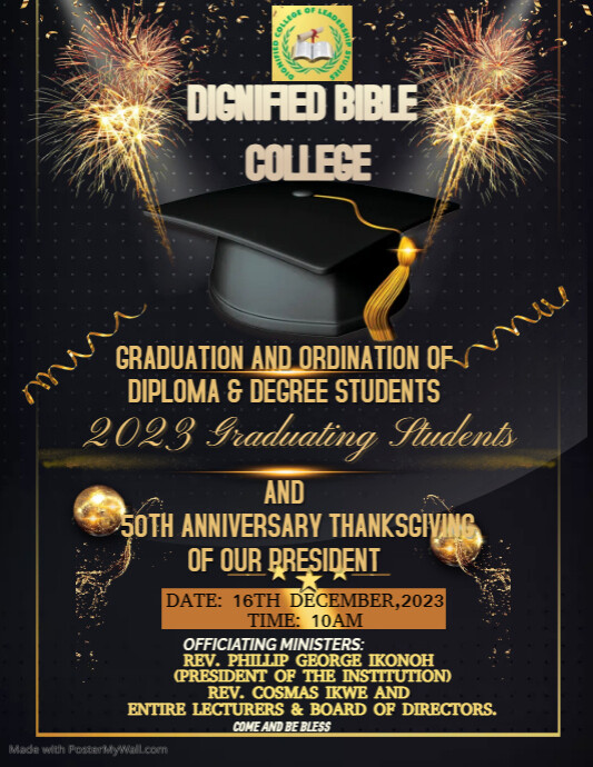 Copy of Graduation | PosterMyWall