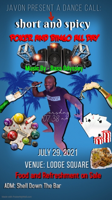 Copy of Copy of Blue spring break beach party Instagram story ...