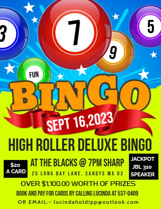 Bingo Flyer | PosterMyWall