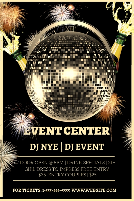 NYE Event Template | PosterMyWall