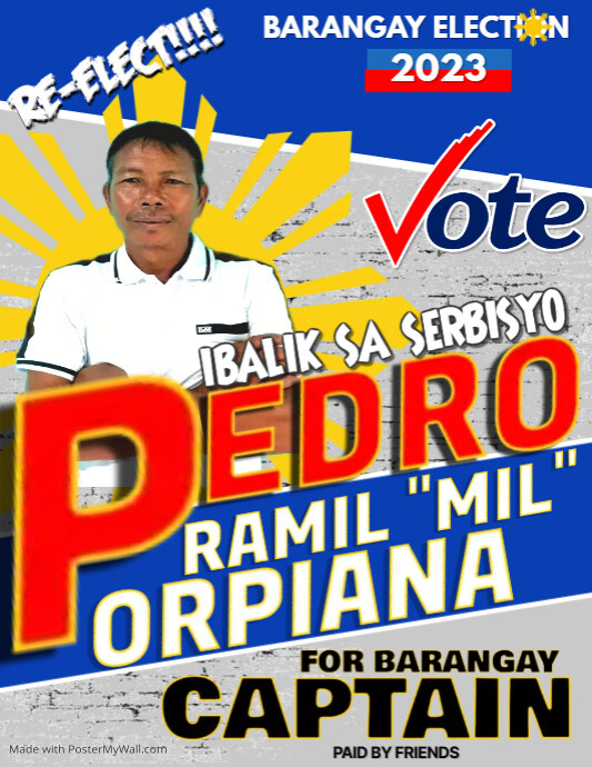 Election Tarpaulin Poster | PosterMyWall
