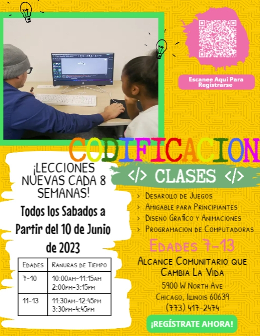 Coding Classes (Spanish) | PosterMyWall