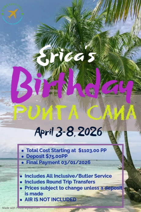 Vacation Poster | PosterMyWall