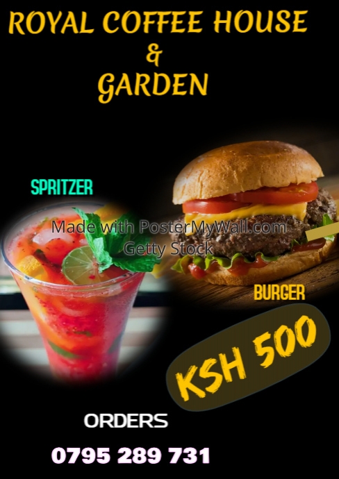 Copy of Pizza Promo Delivery Menu Restaurant Ad Deal | PosterMyWall
